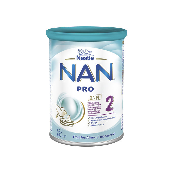 Nestle NAN Pro 2, 800 g 雀巢 婴幼儿配方奶粉2段 – 裹一裹