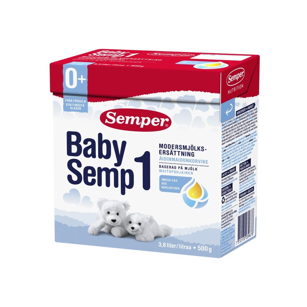 semper BabySemp 1, 500g 森宝 婴幼儿配方奶粉一段 – 裹一裹
