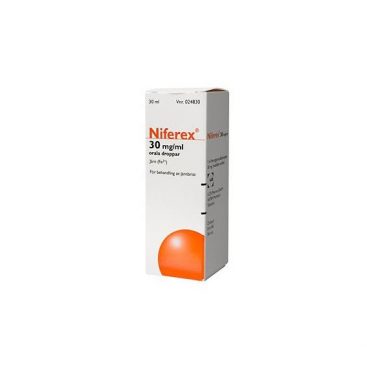Niferex Orala Droppar 30mg/ml, 30ml 铁元口服剂 – 裹一裹