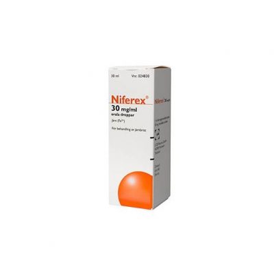 Niferex Orala Droppar 30mg/ml, 30ml 铁元口服剂 – 裹一裹