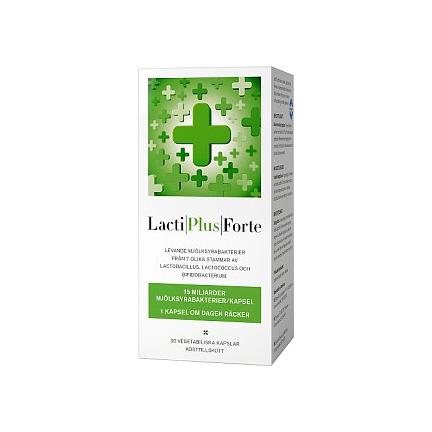 Lactiplus Forte 30 kapslar 蔬菜胶囊 – 裹一裹