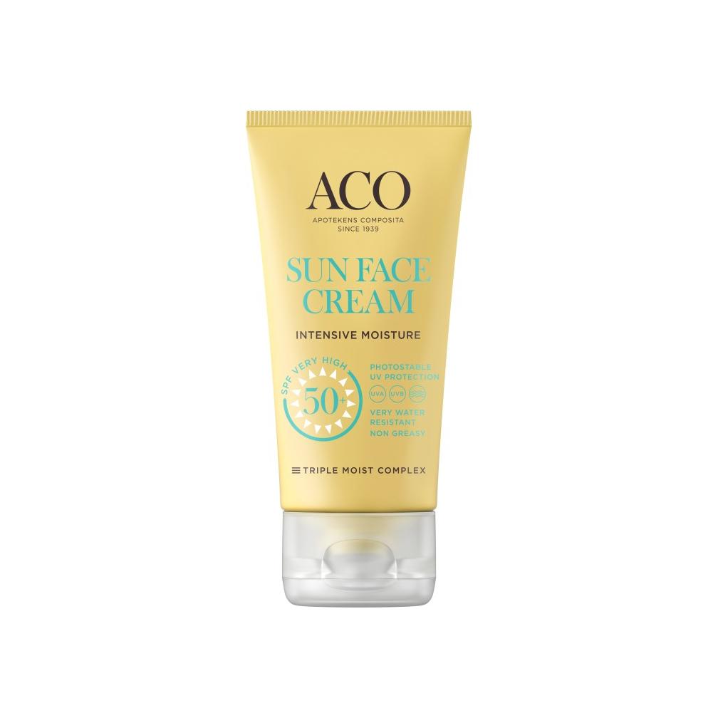ACO Sun Face Cream SPF 50+, 50 ml 防晒霜 – 裹一裹