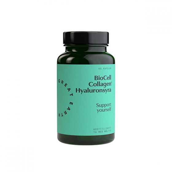 Great Earth Biocell Collagen & Hyaluronsyra 60 kapslar – 裹一裹