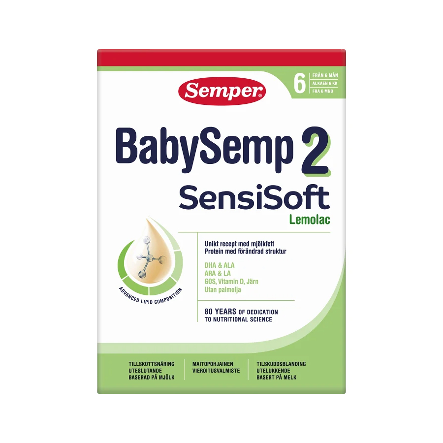 Semper Baby Semp 2 Lemolac 700 g益生菌奶粉 绿盒 – 裹一裹